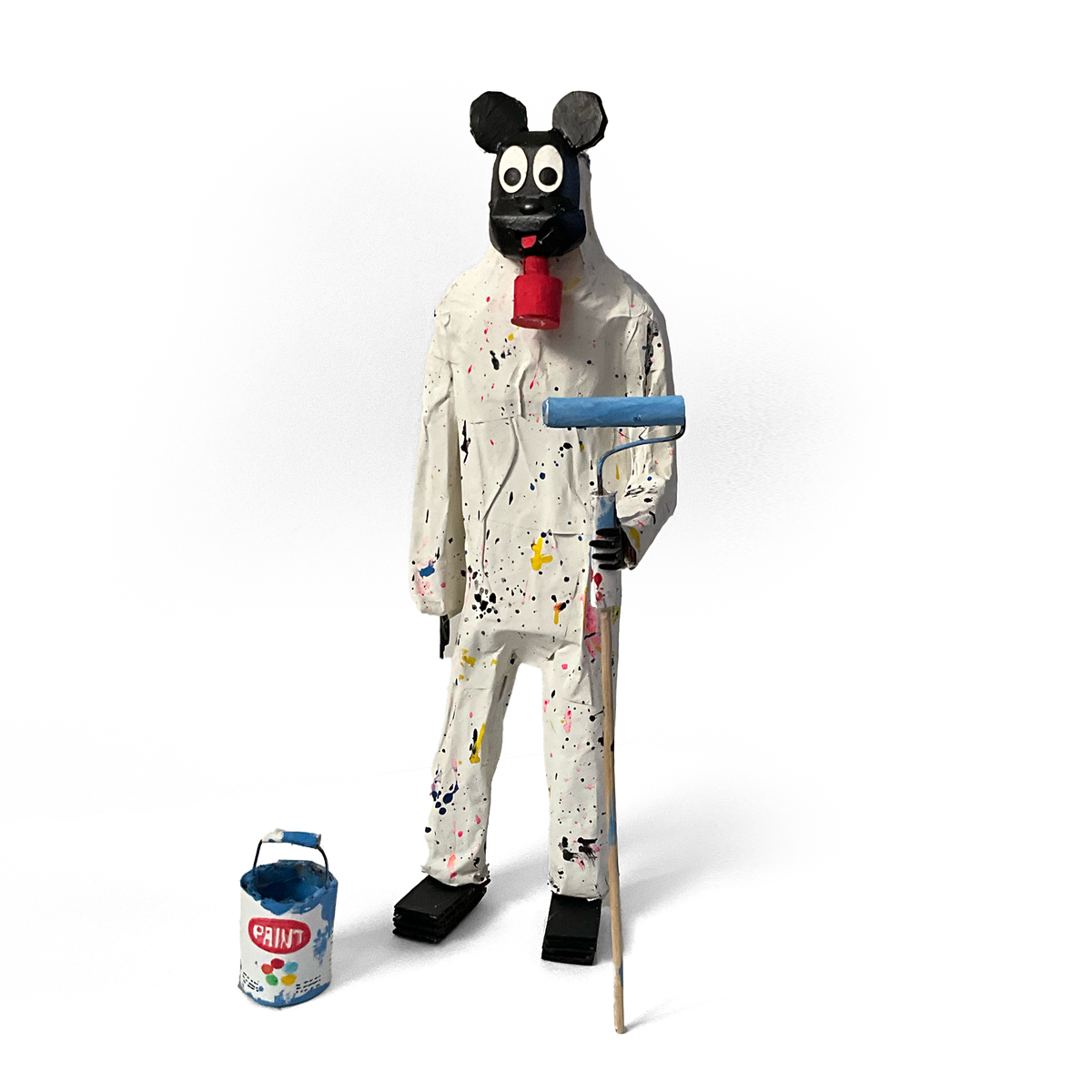 Sid with Blue Paint – BarminskiArt